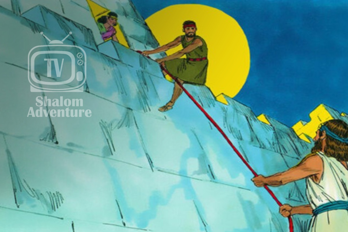 Joshua 1 & 2 - Joshua, Rahab, & 2 Spies - Shalom Adventure Magazine